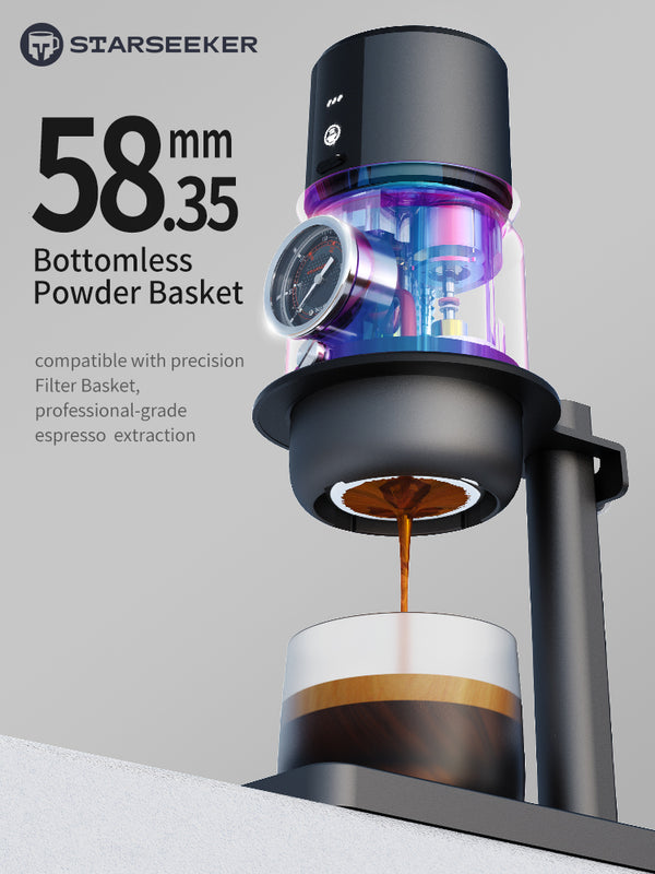 STARSEEKER Super58 Complete set Portable Espresso Machine with Bracket